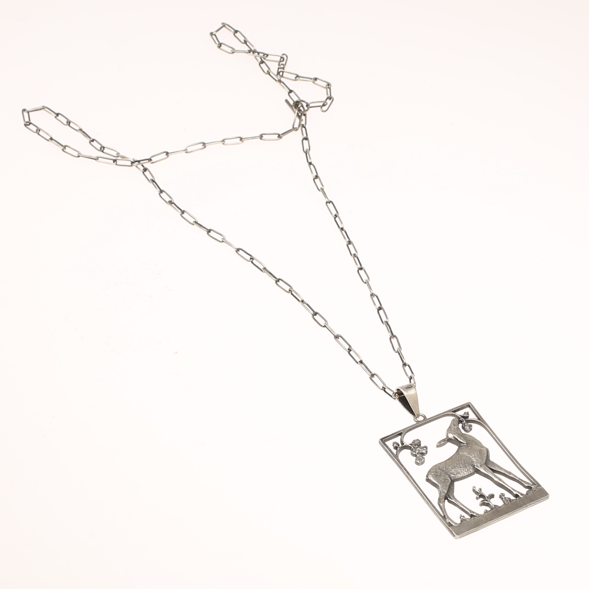 Images for 800109. PENDANT with chain, silver, Tore Strindberg ...