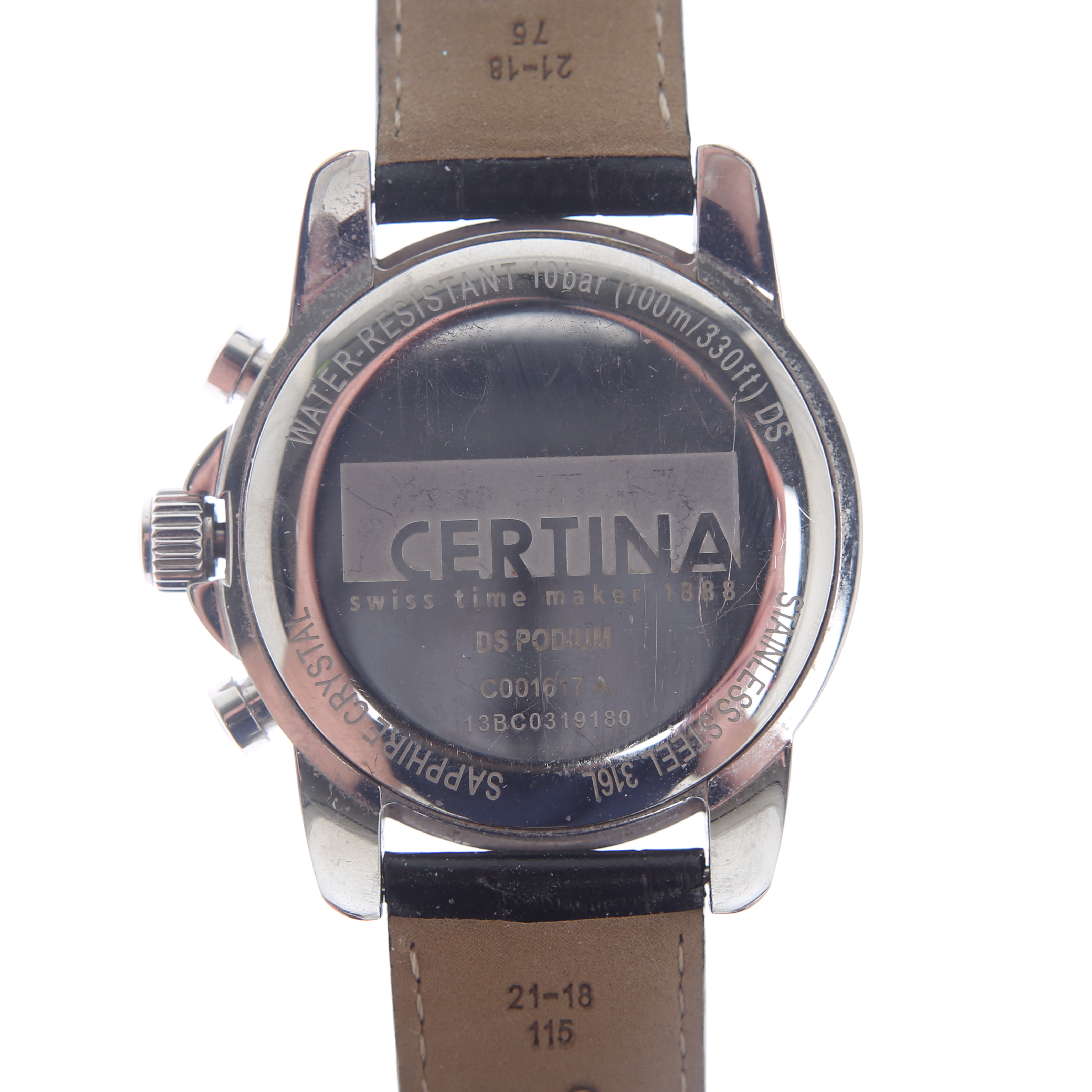Images for 810518. CERTINA, 1888, DS Podium, men's wristwatch, steel ...