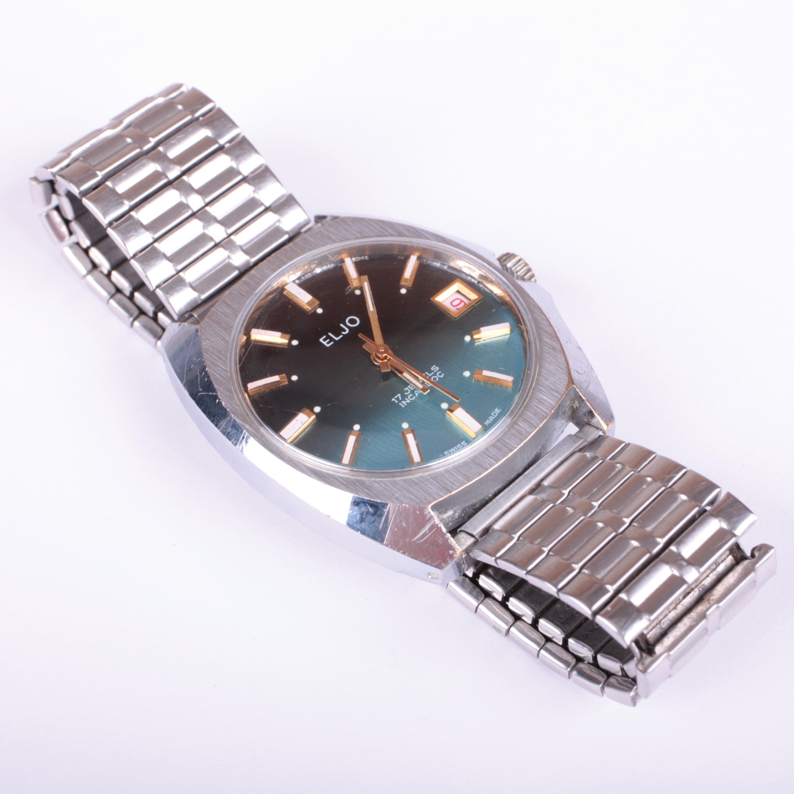 Images for 828958. MEN'S BRACELET, ELJO, 17 Jewels, Incabloc, 1960s ...