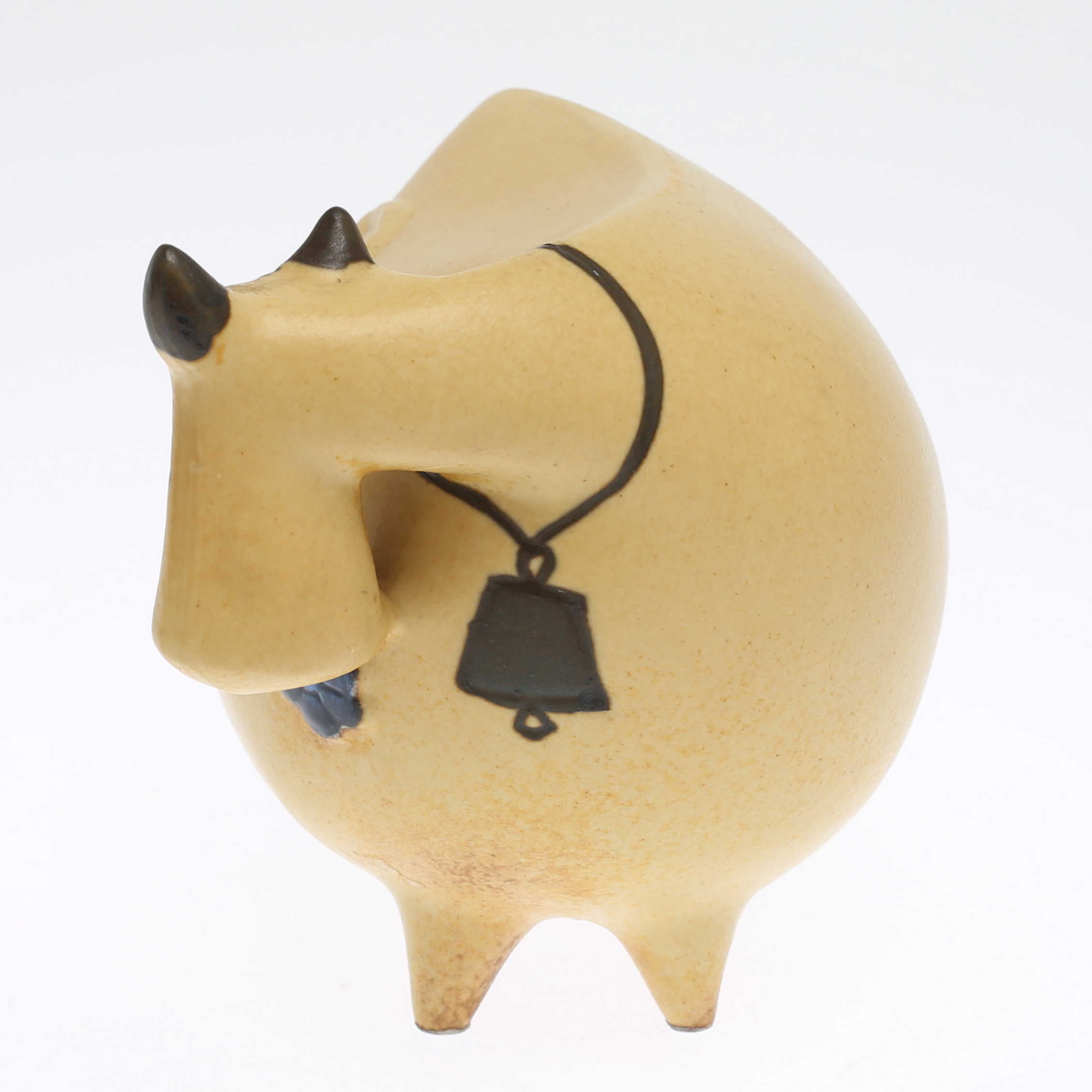Images for 834012. LISA LARSON. The figurine, stoneware, "Cow", from ...