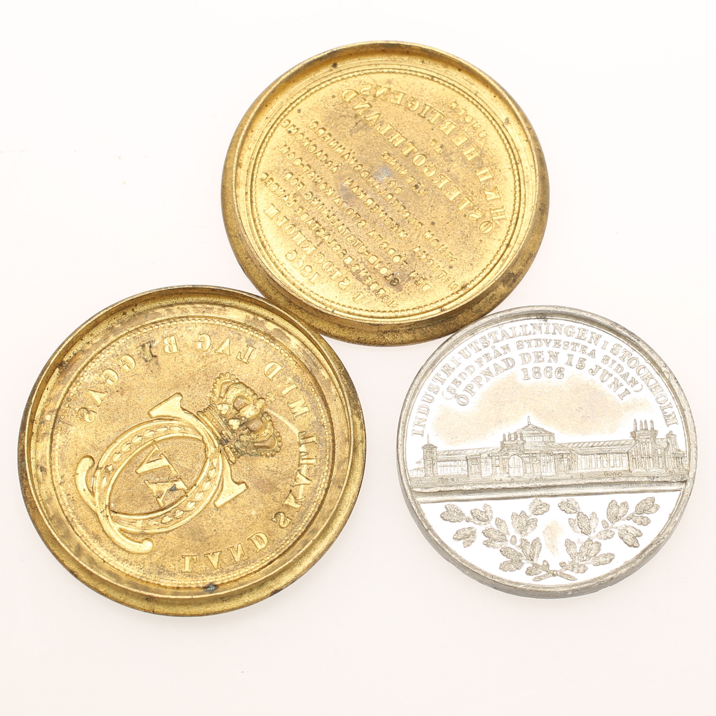 Images for 836661. MEDALS. COIN. PLAQUES. 12 pieces. - Auctionet