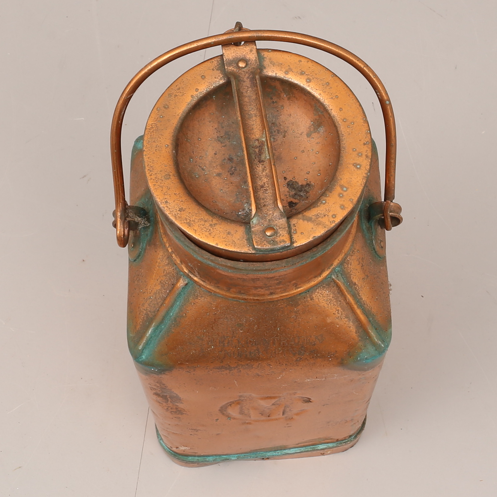 BALJA. MJÖLKKRUKA. Koppar. Silver & Metall - Övriga metallföremål ...