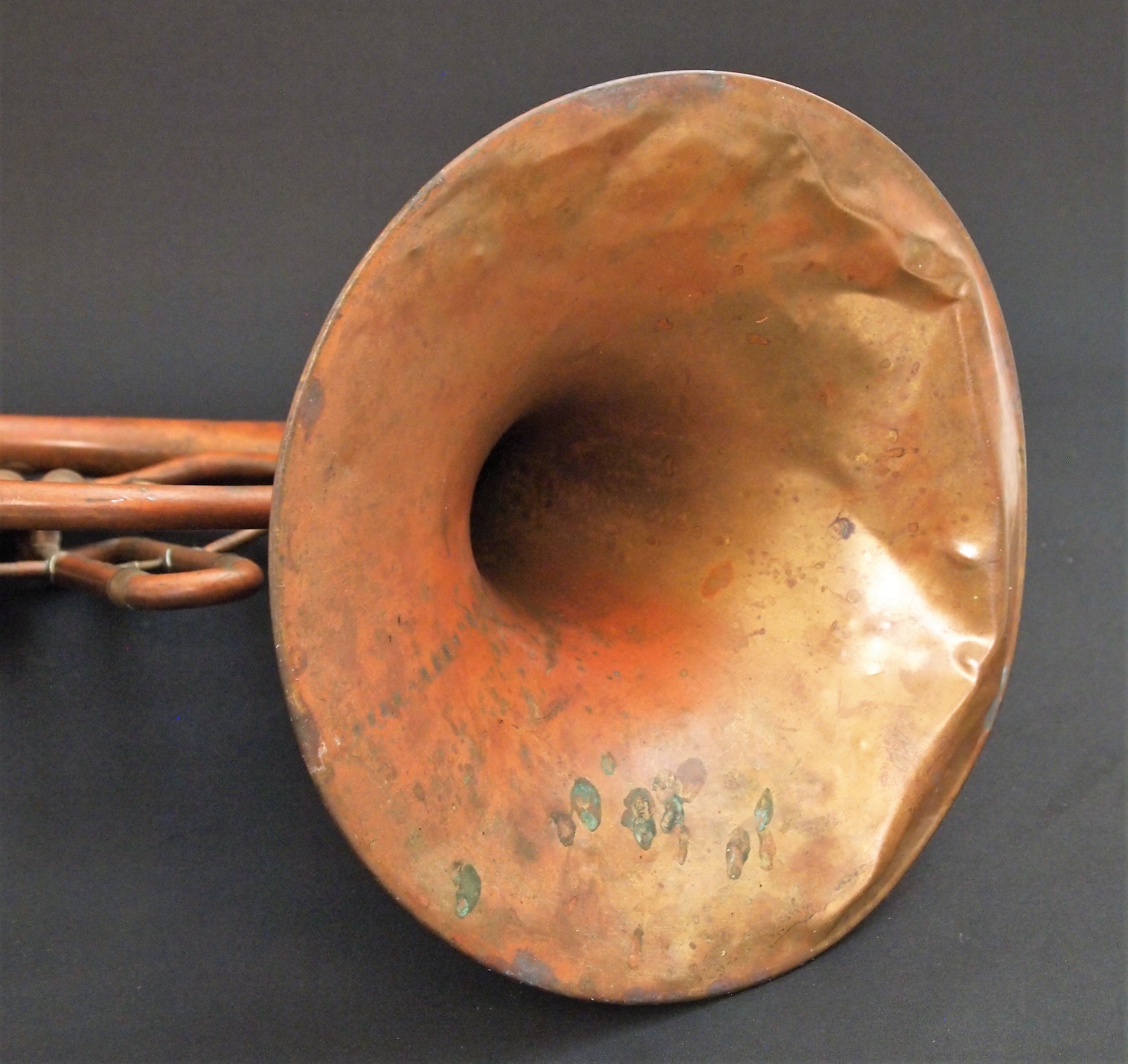 Images for 839627. OLD BRASS INSTRUMENT, HORN. - Auctionet