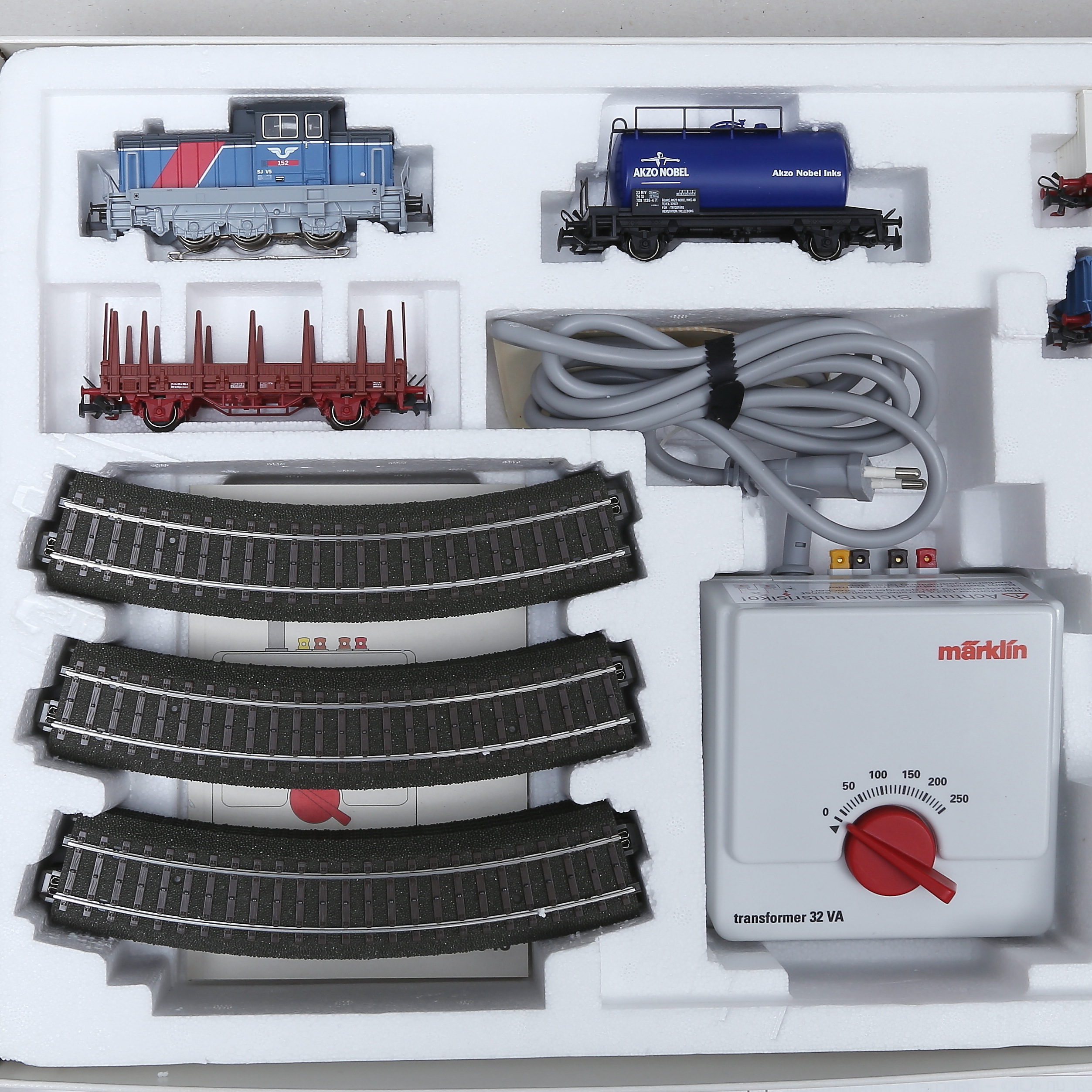 Images for 849381. MÄRKLIN 29226.1 SJ V5 Swedish freight train, delta ...