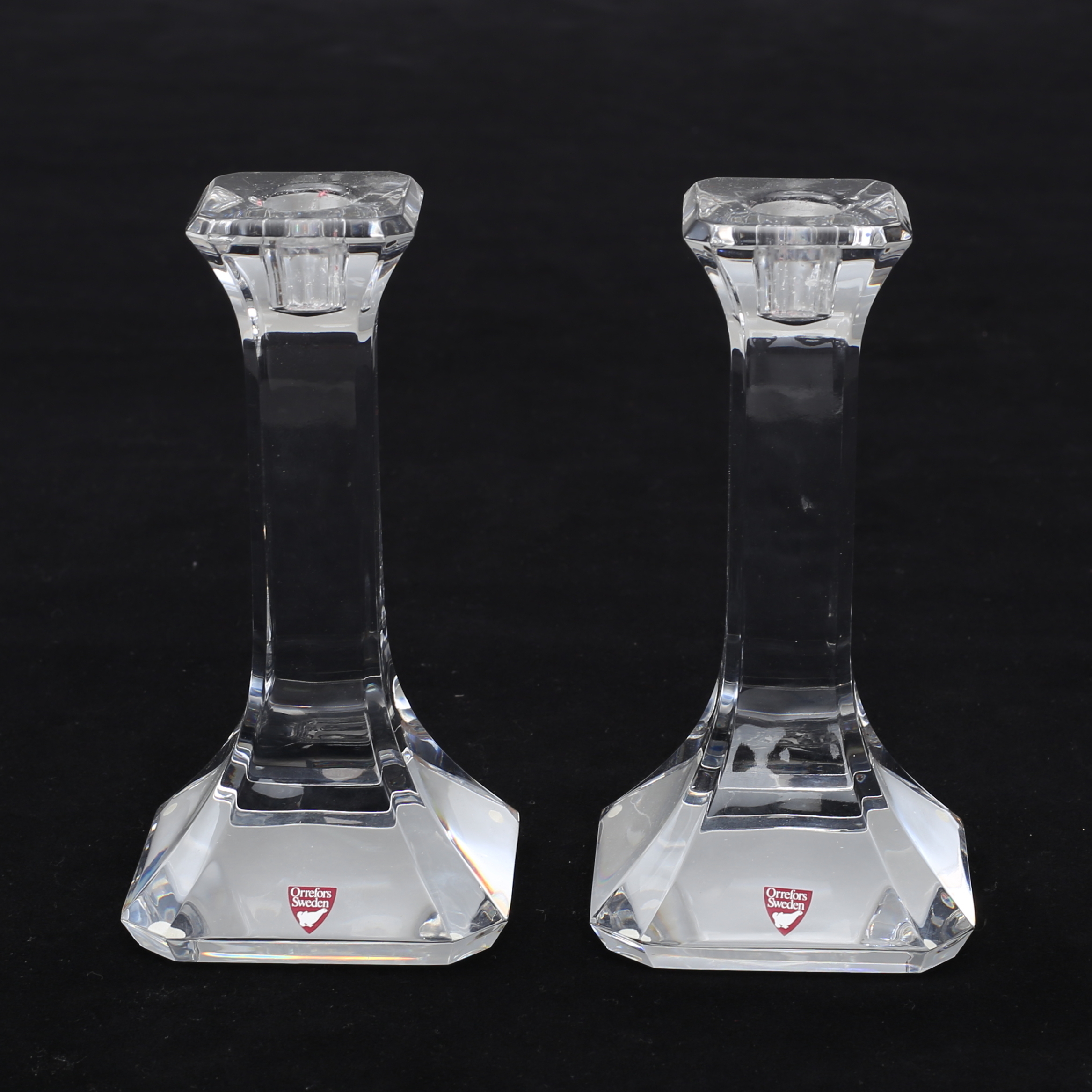 Images for 853267. OLLE ALBERIUS. Candlesticks, a pair, "Regina ...
