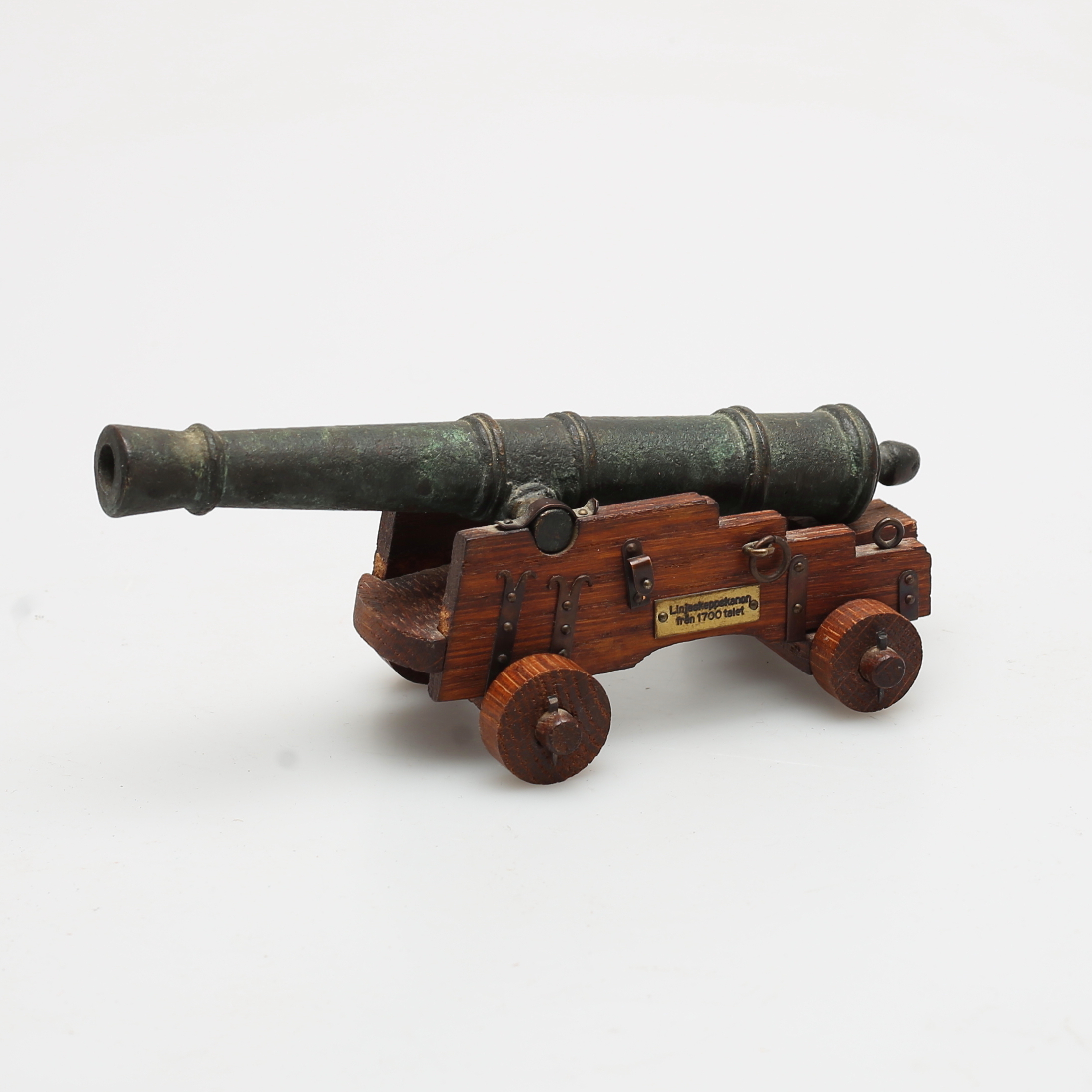 Images for 860717. TABLE CANNON, bronze, model after Lineship cannon ...