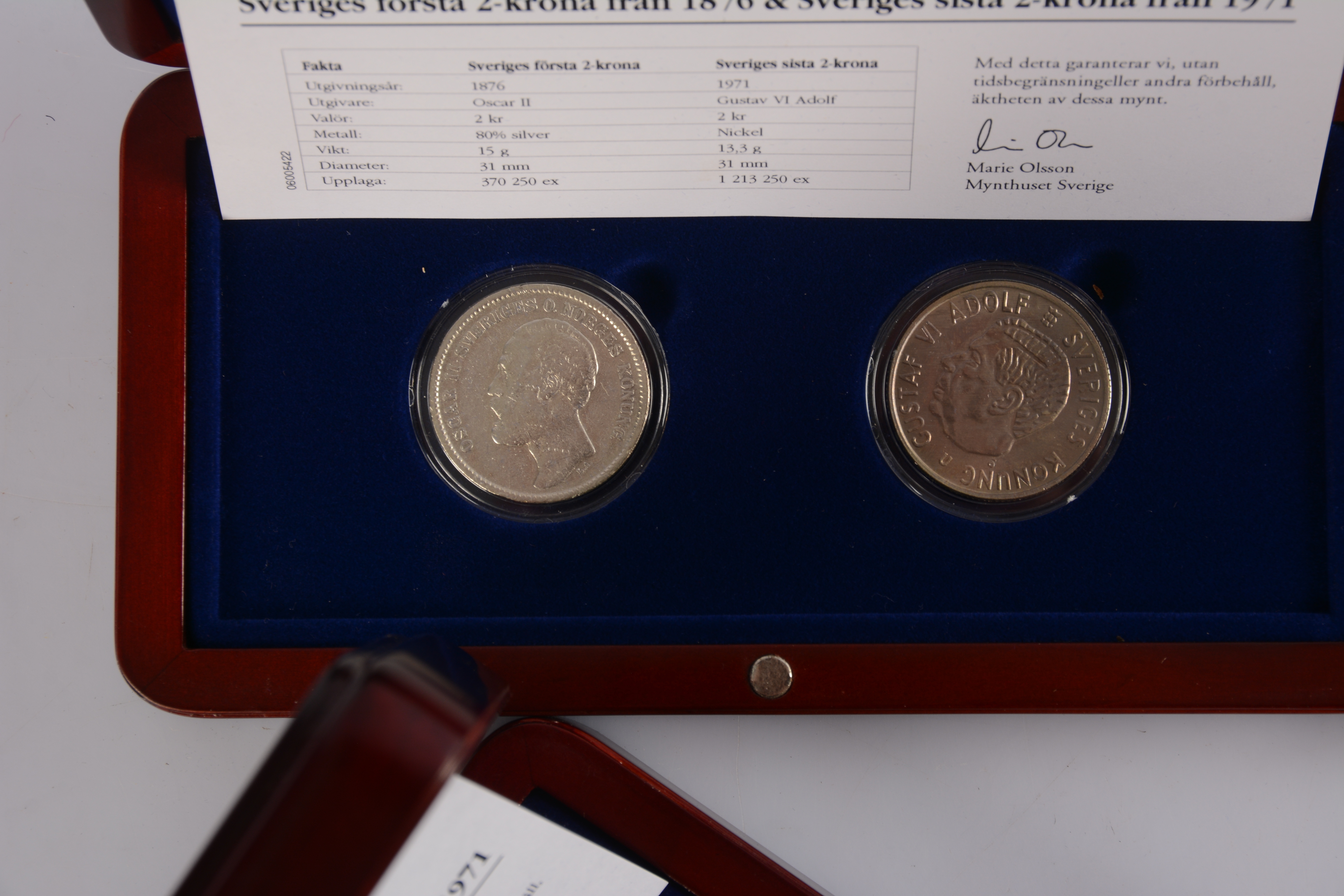 Images for 862857. SWEDISH COINS, SEK 2 and SEK 5. - Auctionet