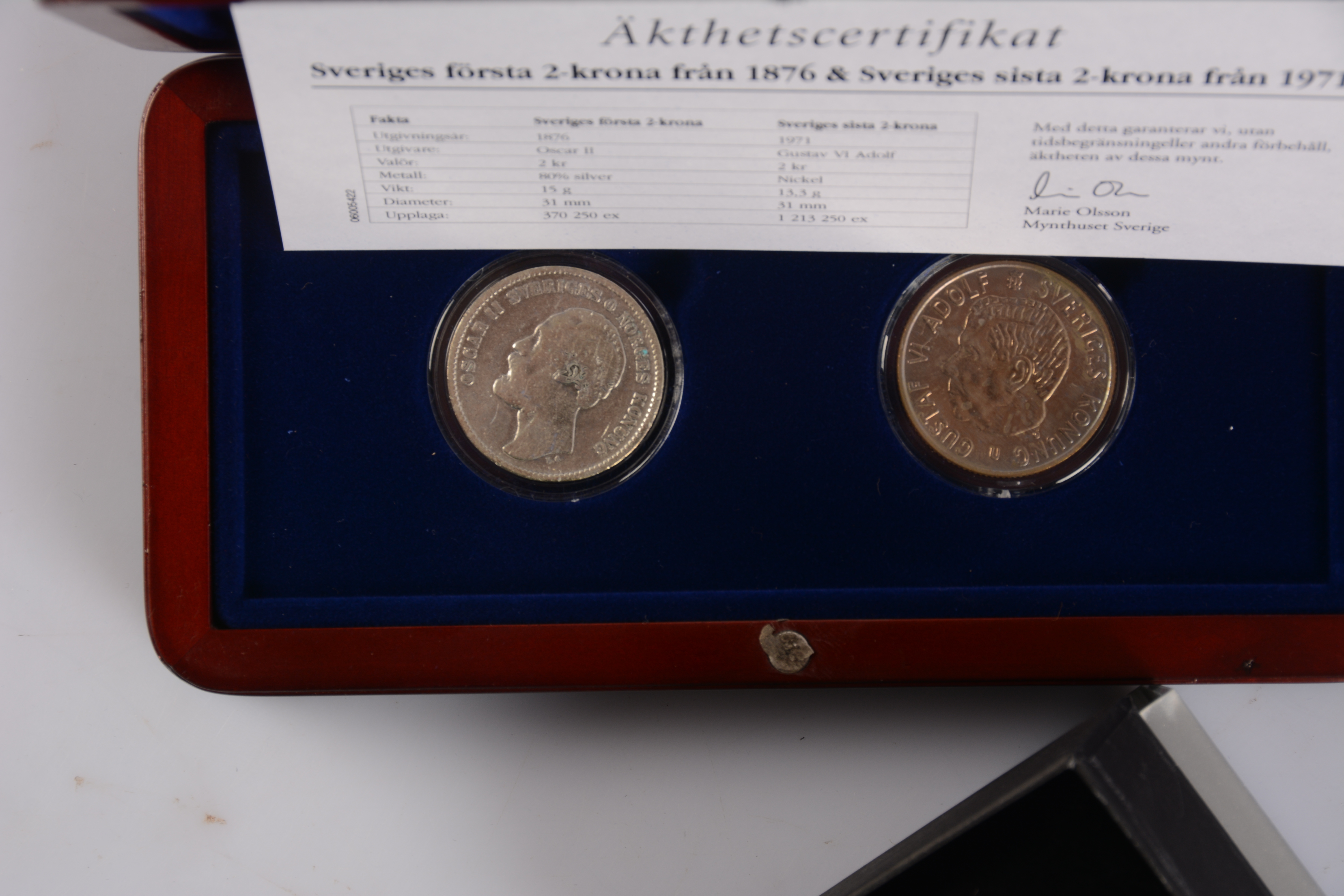 Images for 862857. SWEDISH COINS, SEK 2 and SEK 5. - Auctionet