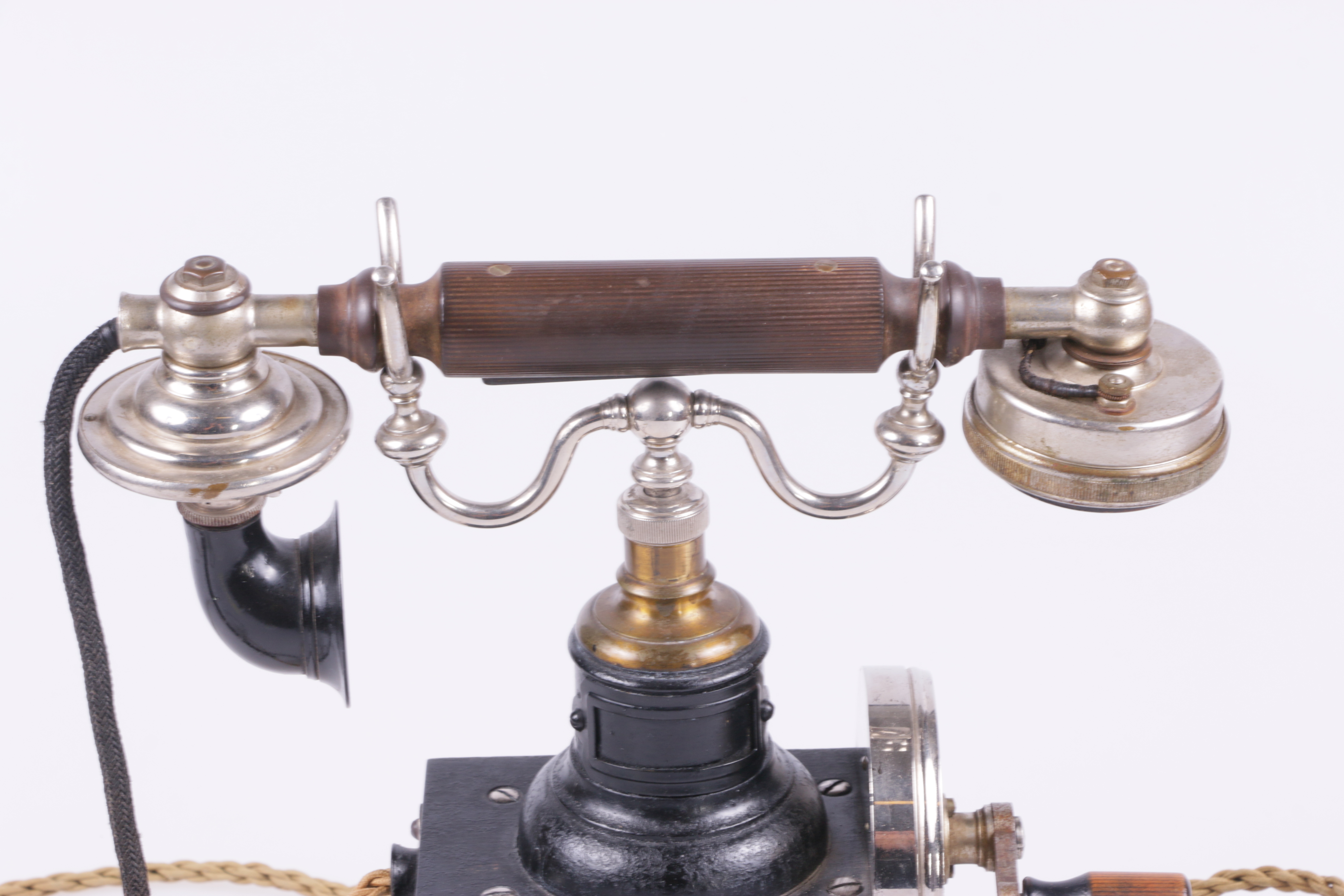 Images for 863346. TELEPHONE, desk model with inductor, "Taxen", 1892 ...