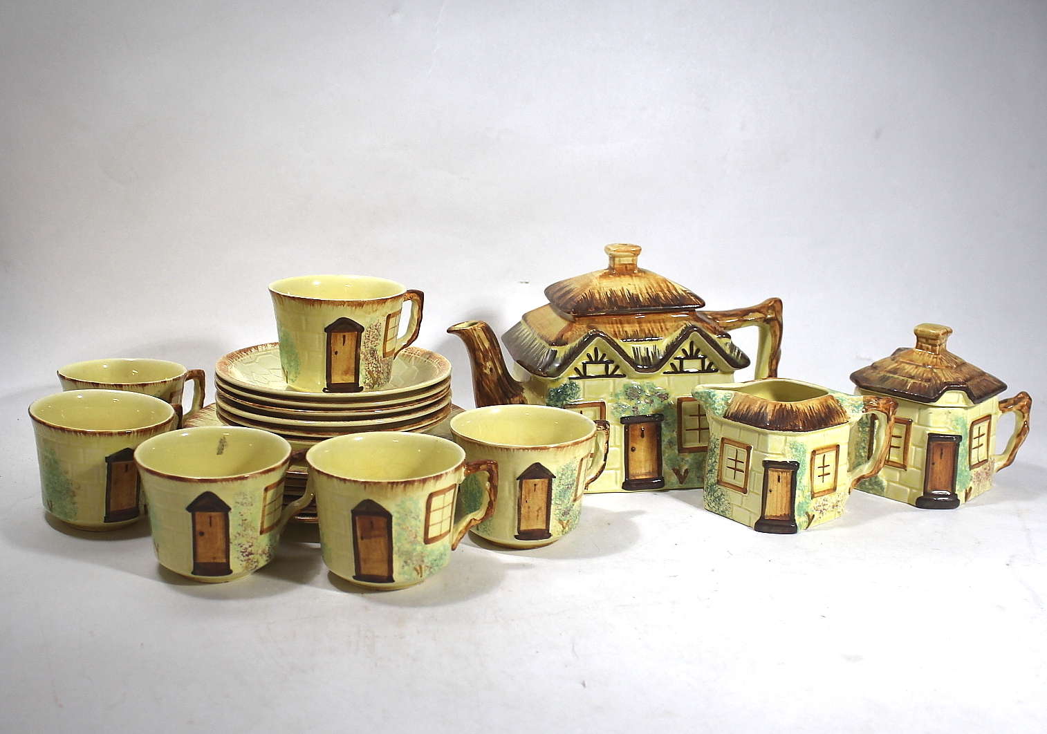 Images for 869153. TEA SET, 21 pieces, porcelain, Keele St Pottery ...