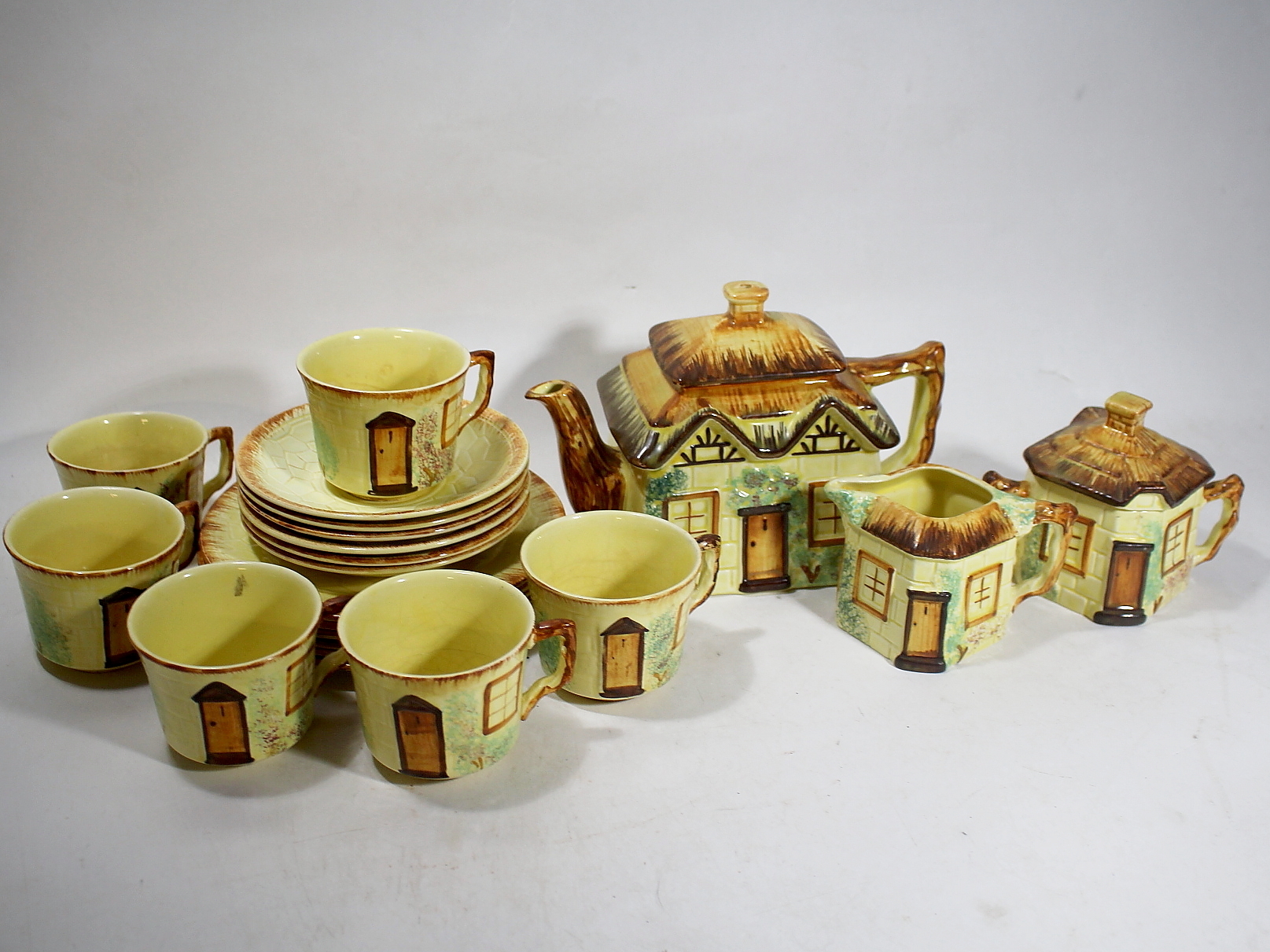 Images for 869153. TEA SET, 21 pieces, porcelain, Keele St Pottery ...