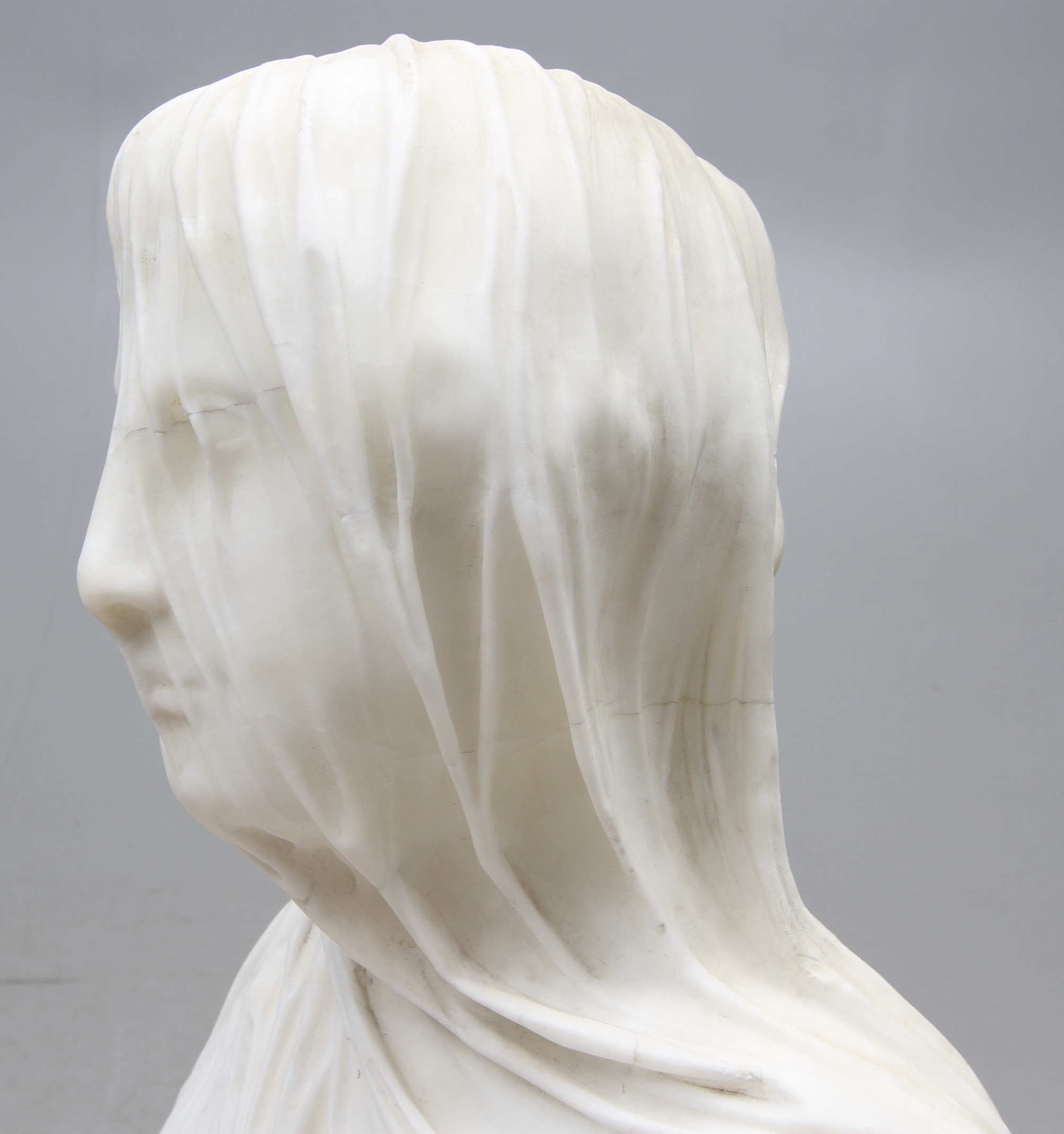 Images for 87439. GIOVANNI STRAZZA. In the manner of. Bust, The Veiled ...