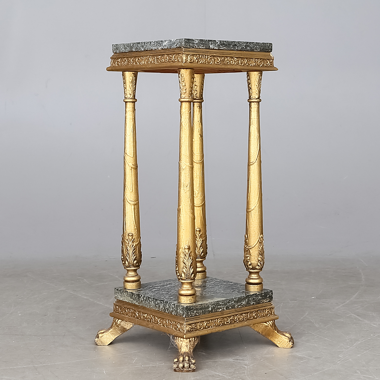 Images for 893404. PEDESTAL with stone slab. - Auctionet