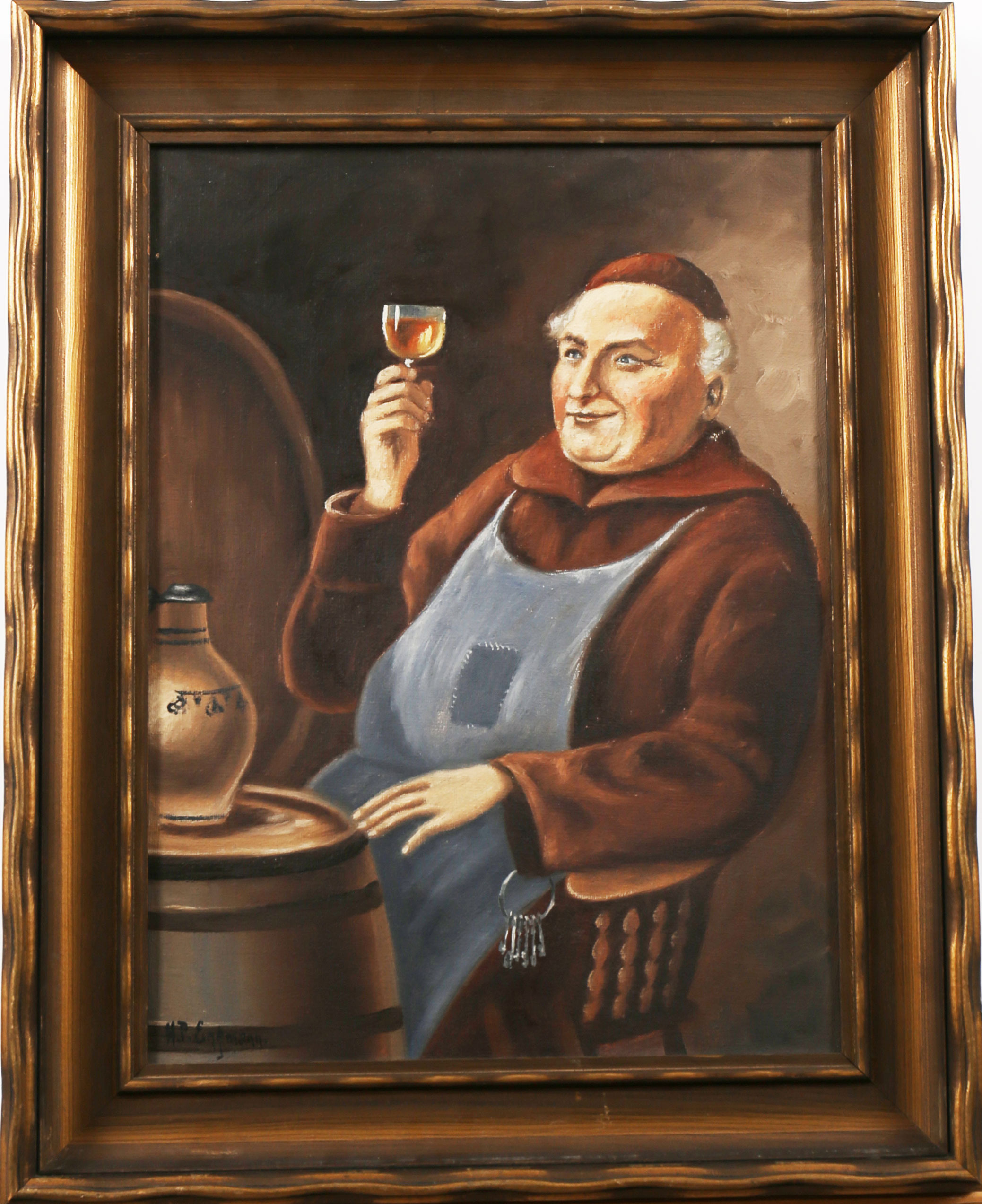 Images for 89766. OIL PAINT ON CANVAS, signed HP Engmann. - Auctionet