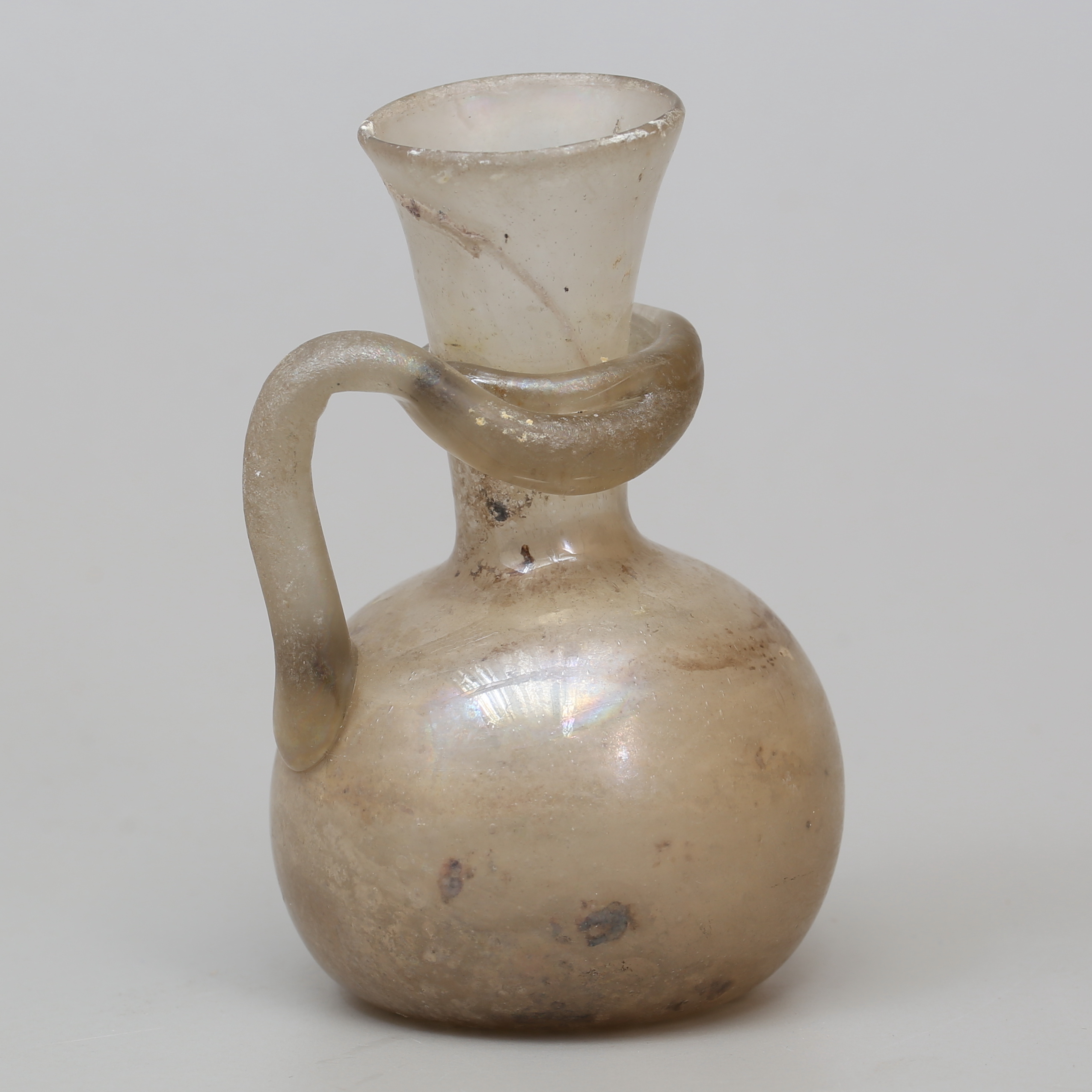 Images for 900240. SMALL CARAFE, glass, probably Roman, considerable ...