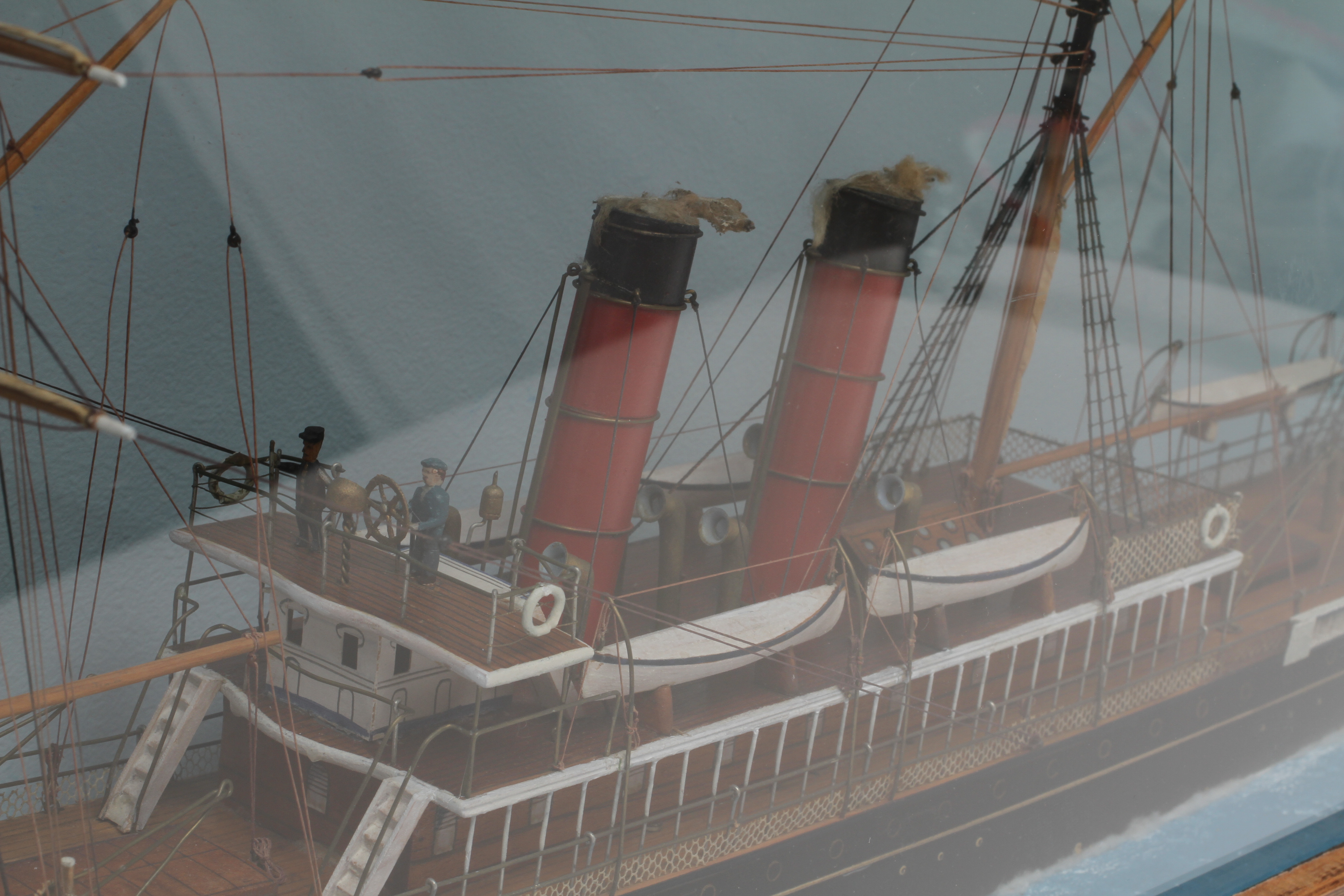 Images for 90960. SKEPPSDIORAMA, SS Alexandria, circa 1900. - Auctionet
