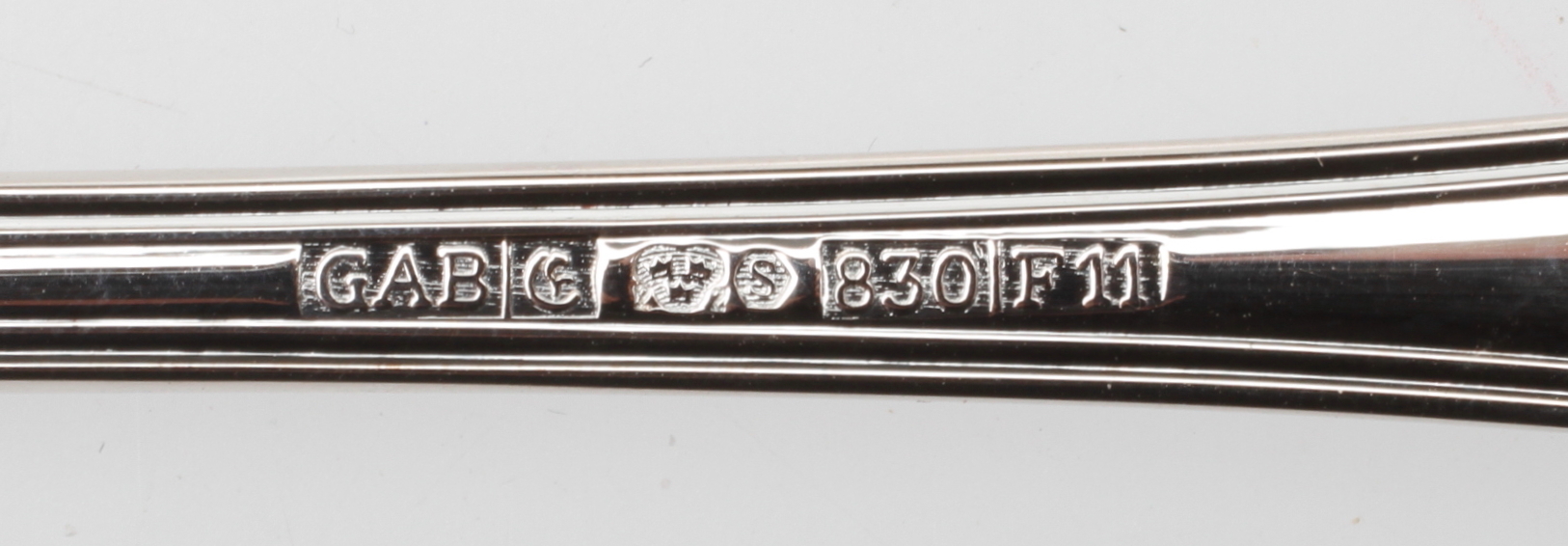 Images for 95475. CUTLERY, silver, 32 parts, "Old French", GAB, about ...