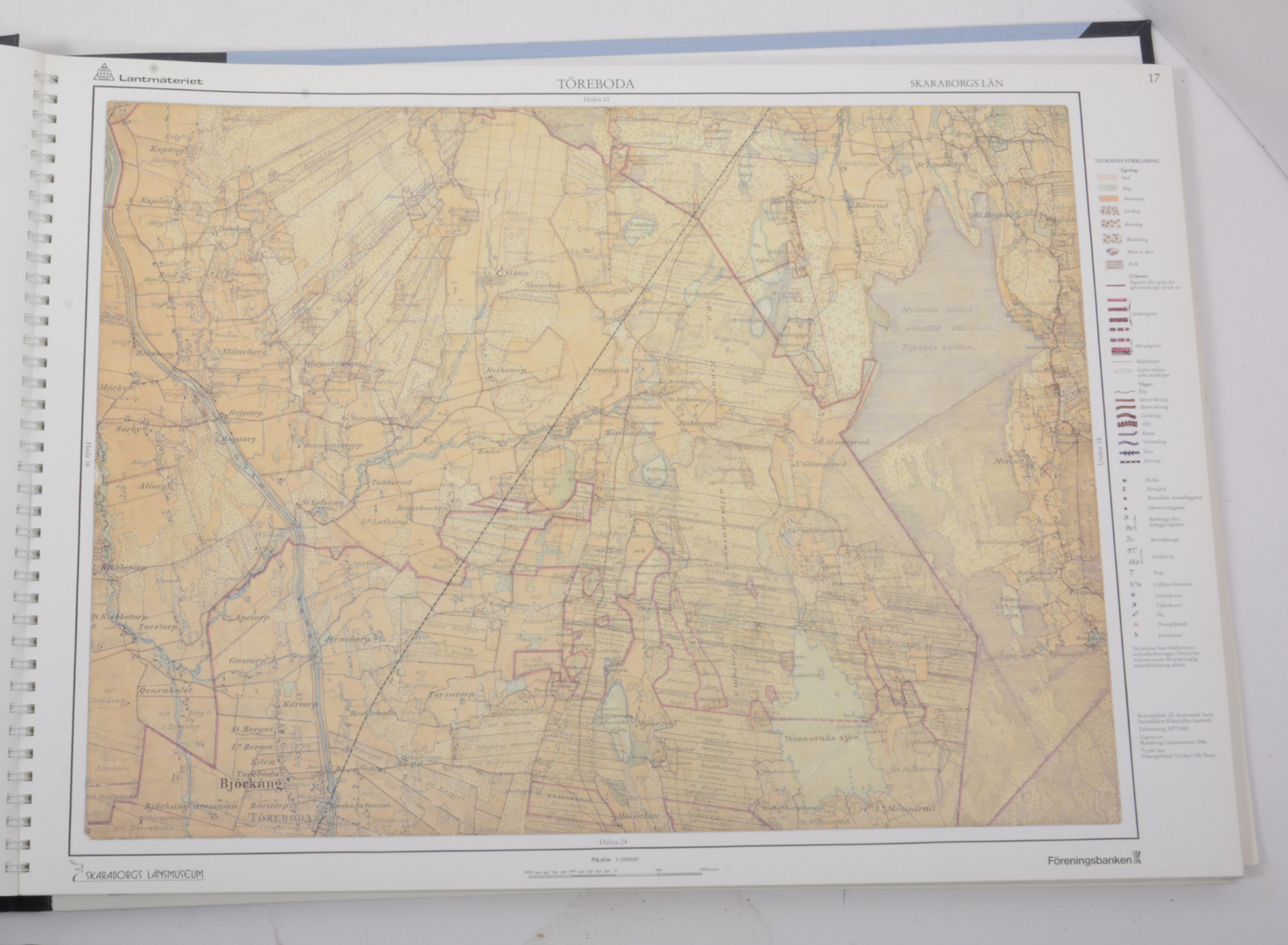 Images for 958496. Economic map of Skaraborg county 1877 - 1872 ...