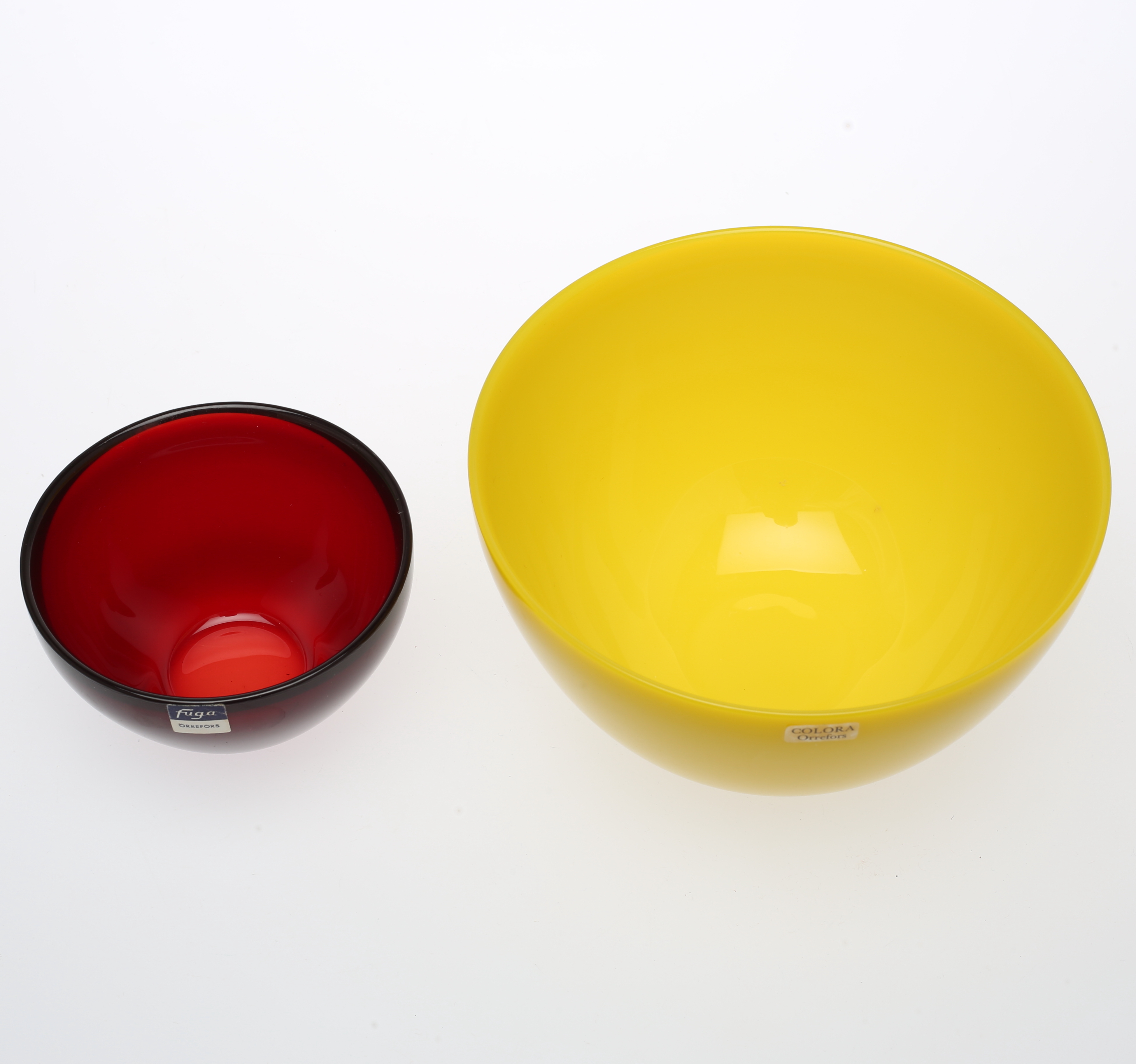 Images for 980957. "COLORA", "FUGA", 3 parts, glass, Orrefors. - Auctionet