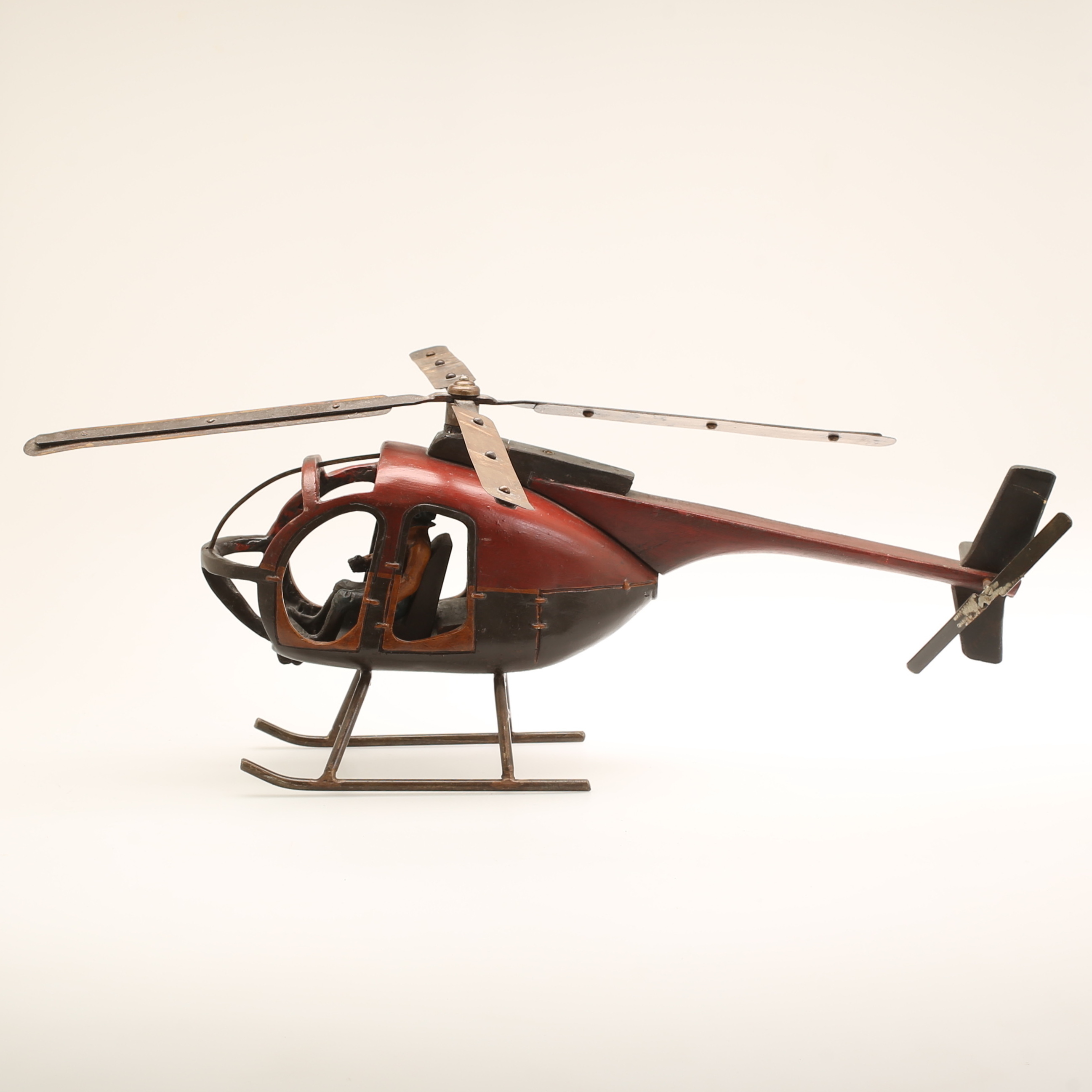 Images for 985958. MODEL HELICOPTER, wood and metal, second half of the ...