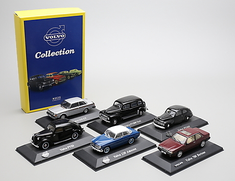 SAMLARBILAR, 6 st, Volvo, Editions Atlas Collection. Leksaker - Auctionet